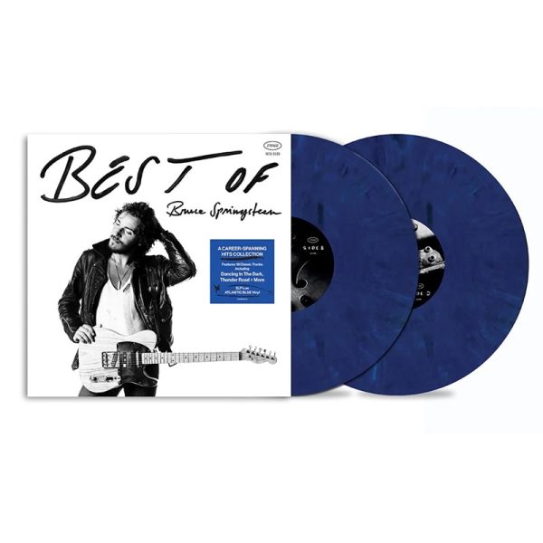 BRUCE SPRINGSTEEN - Best Of (Blue Vinyl) - 2LP - שבלול - חנות תקליטים