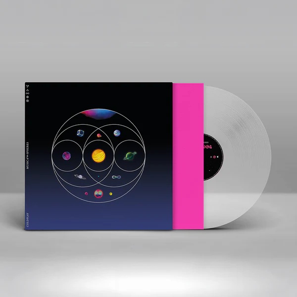 Coldplay – Music of the Spheres Recycled Colored Vinyl (ECORECORD Clear ...