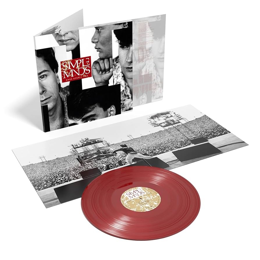 Simple Minds – Once Upon A Time (Red Vinyl) - שבלול - חנות תקליטים